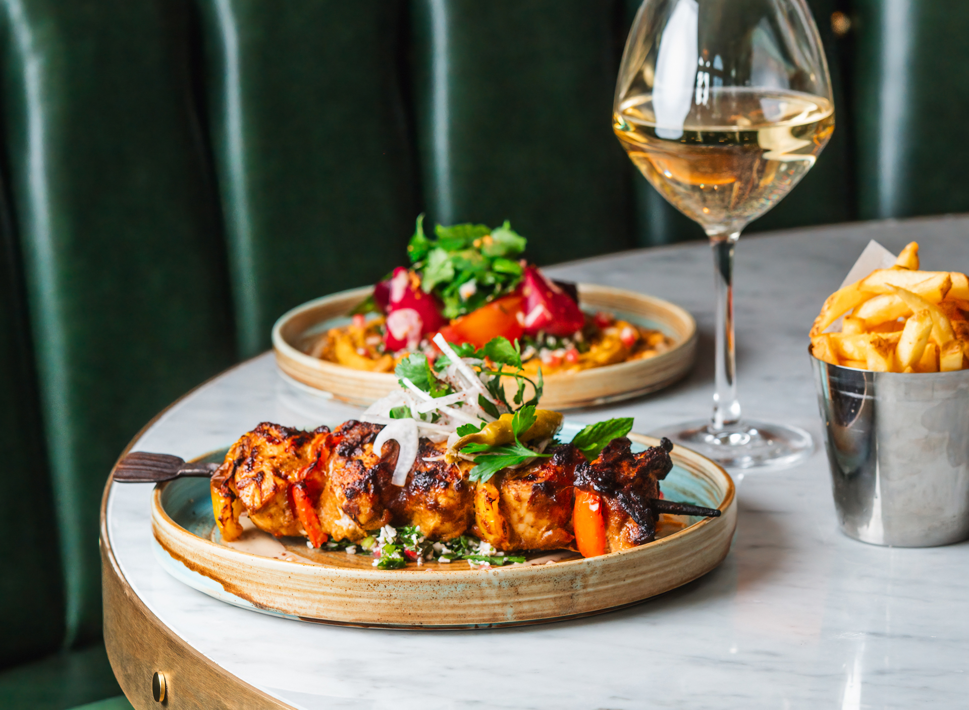 Internationally Inspired Classic Dishes - The Restaurant Bar & Grill